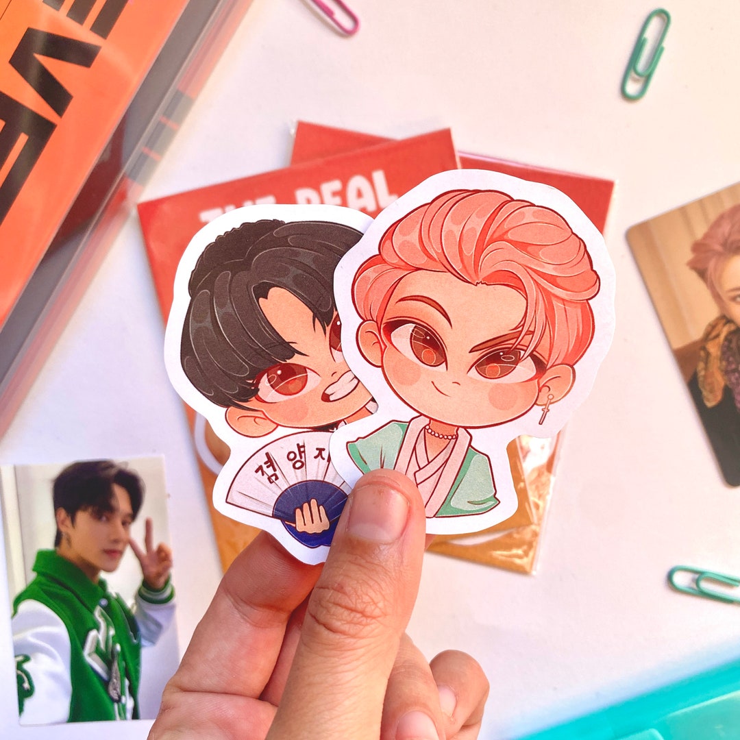 The Real ATEEZ Sticker Pack - Etsy