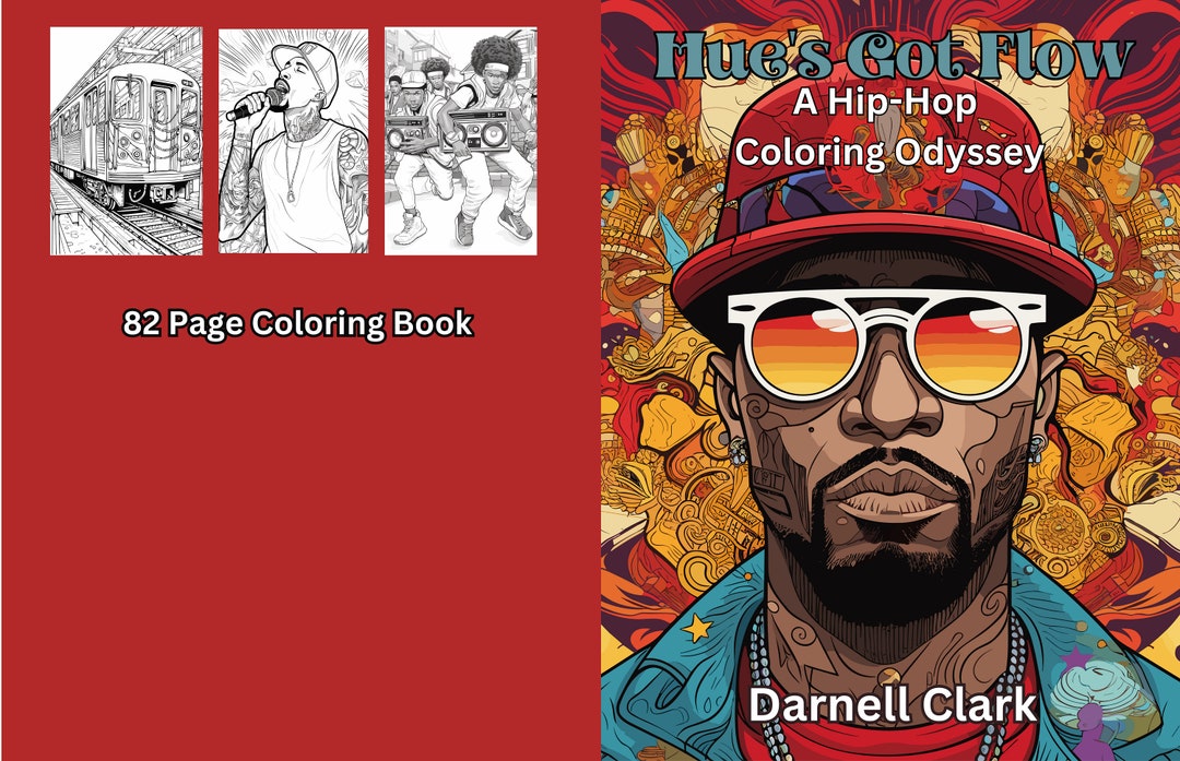 Hue's Got Flow: A Hip-hop Coloring Odyssey - Etsy