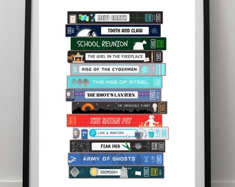 DIGITAL DOWNLOAD Doctor Who Series 1 Episodes VHS Stack - Etsy