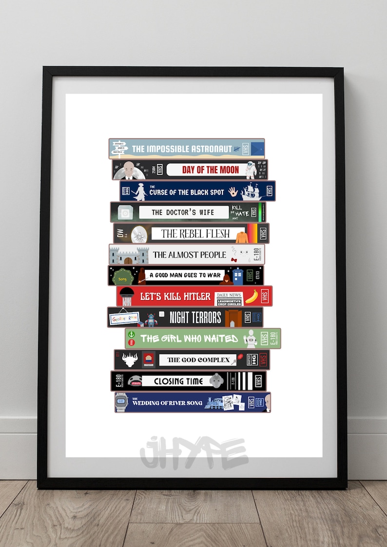 Doctor Who Series 6 Episodes VHS Stack - Etsy