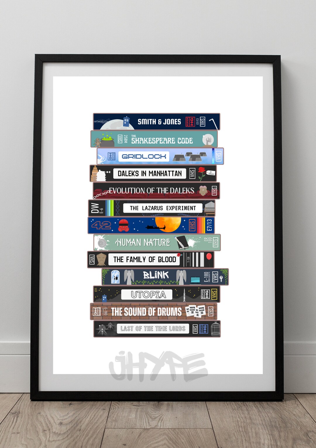 Doctor Who Series 3 Episodes VHS Stack - Etsy UK
