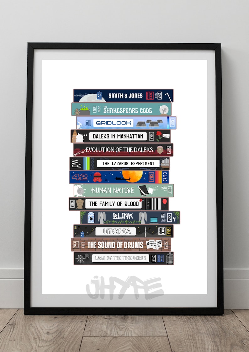 Doctor Who Series 3 Episodes VHS Stack - Etsy