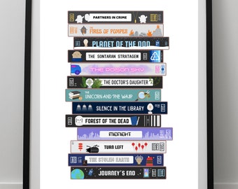 DIGITAL DOWNLOAD Doctor Who Series 1 Episodes VHS Stack - Etsy