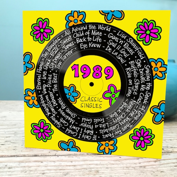 1989 Birthday Cards - Etsy