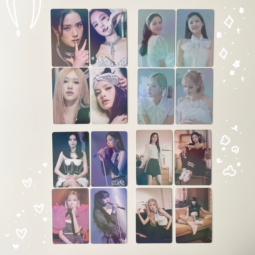 Blackpink born Pink Photocard Set 1 - Etsy