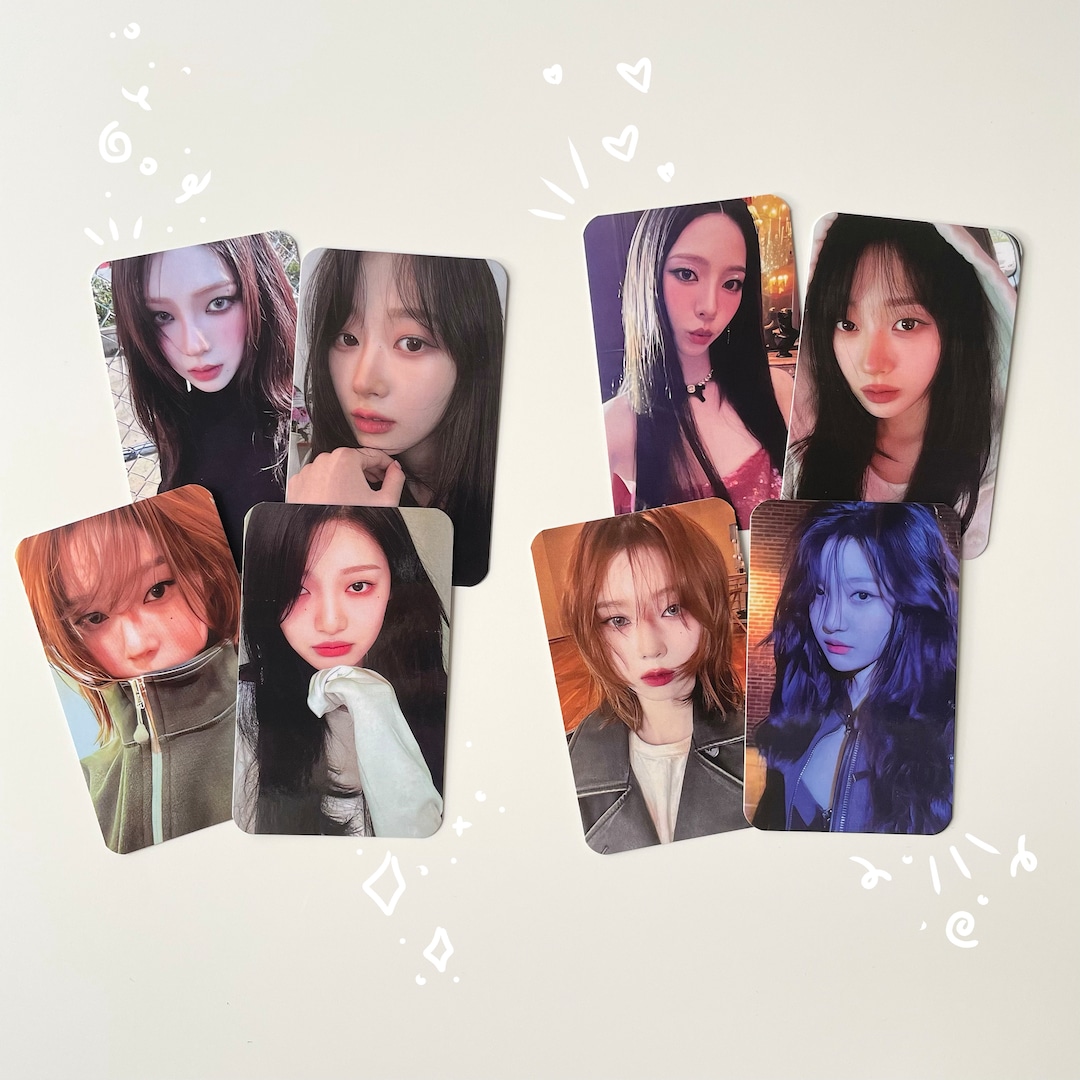 Aespa DRAMA Photocard Sets 3 Unofficial - Etsy