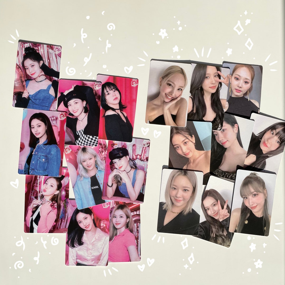 Twice Photocard Set celebrate Ver.2 - Etsy