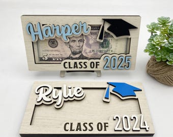 Personalized 2025 Graduation Gown Money Holder, Custom Gift for ...