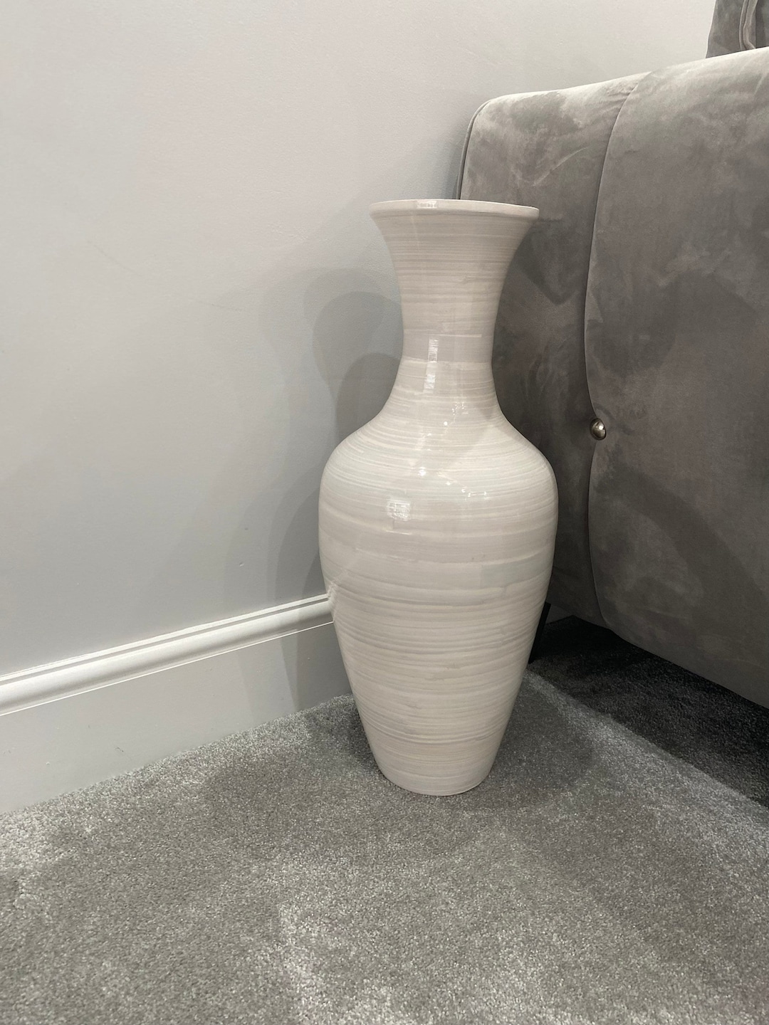 60cm Bamboo Floor or Table Top Vase - Etsy