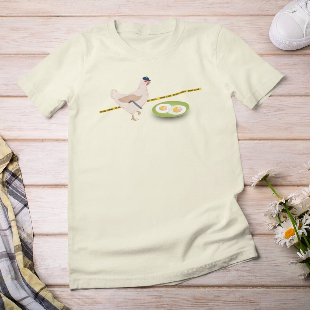Chicken Cop Backyard Chickens T-shirt, Chickens, Police Officer ...