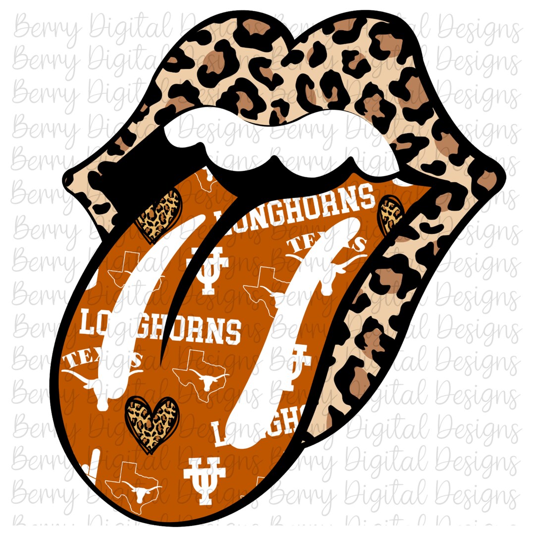 Texas Lips PNG - Etsy
