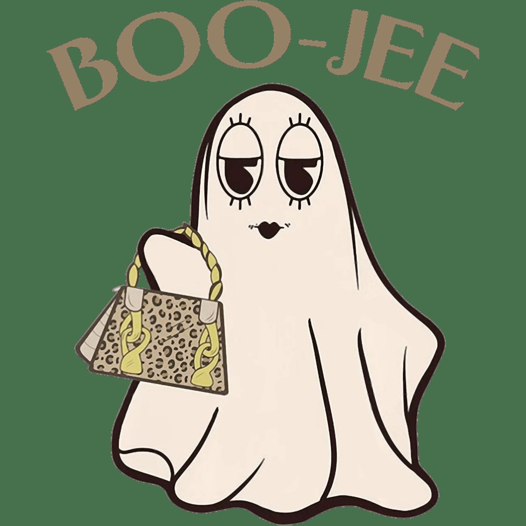 Spooky Season Cute Ghost Halloween PNG Boujee Boo-jee PNG - Etsy