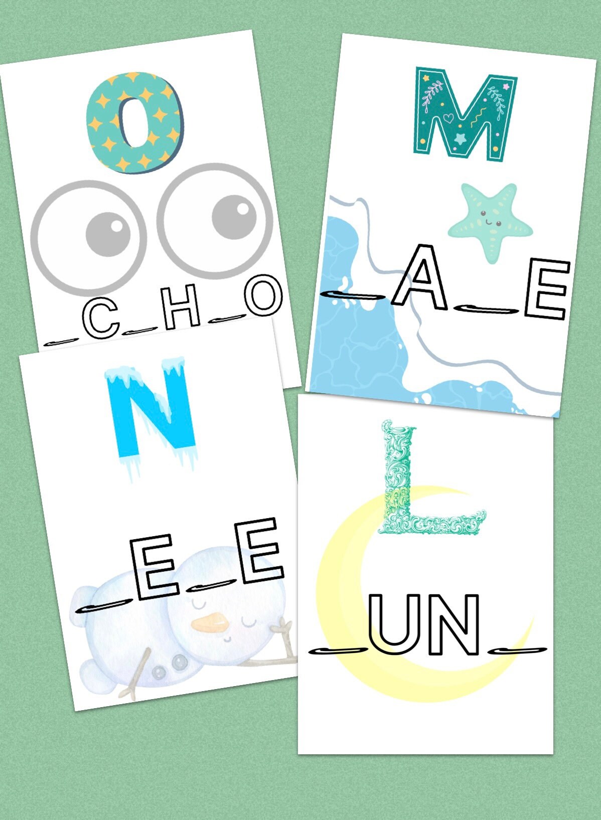 Flashcards ABC Italian Alphabet - Etsy