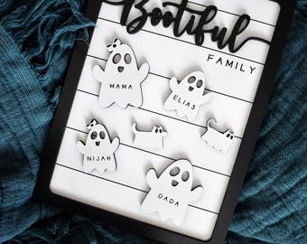 Bootiful Home, Bootiful Family, Ghost Family, Halloween Decor ...