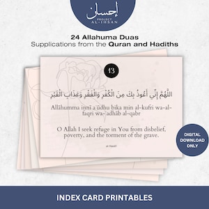24 Allahumma Dua Digital Download Printable Supplications From the ...