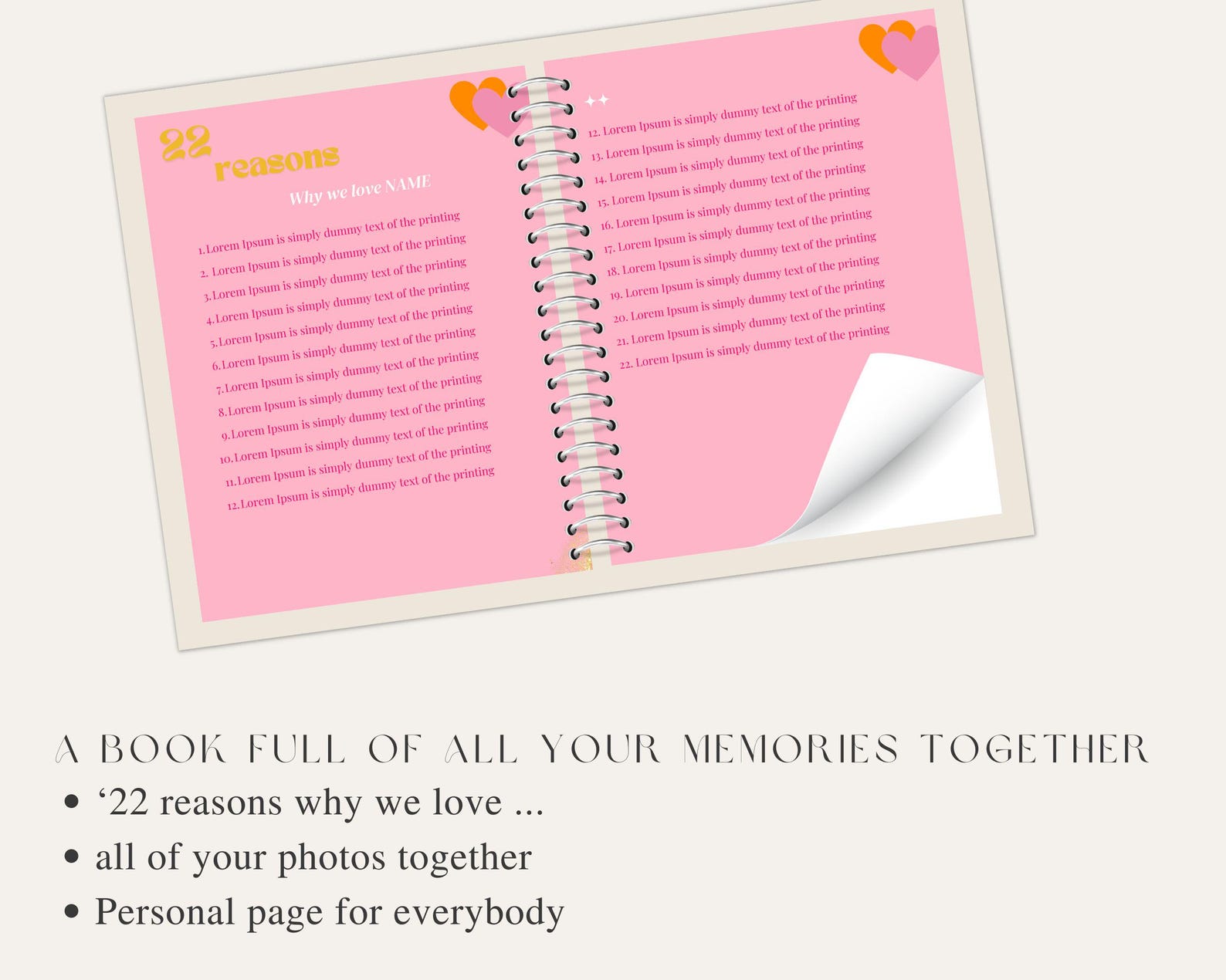Customizable Birthday Magazine Template | Personalized Magazine | 21 ...