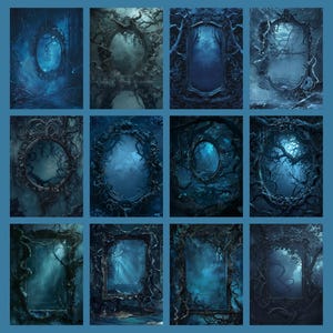 Mystery Frame Witch Backdrop , Fairytale Hintergrund, Portrait ...