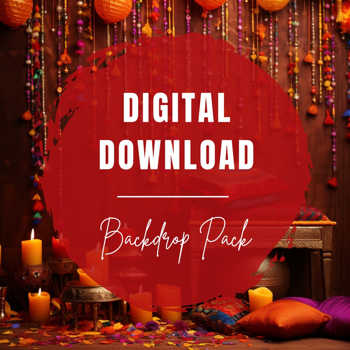 Indian Orient Digital Backdrop, Raksha Bandhan,traditional Indian ...