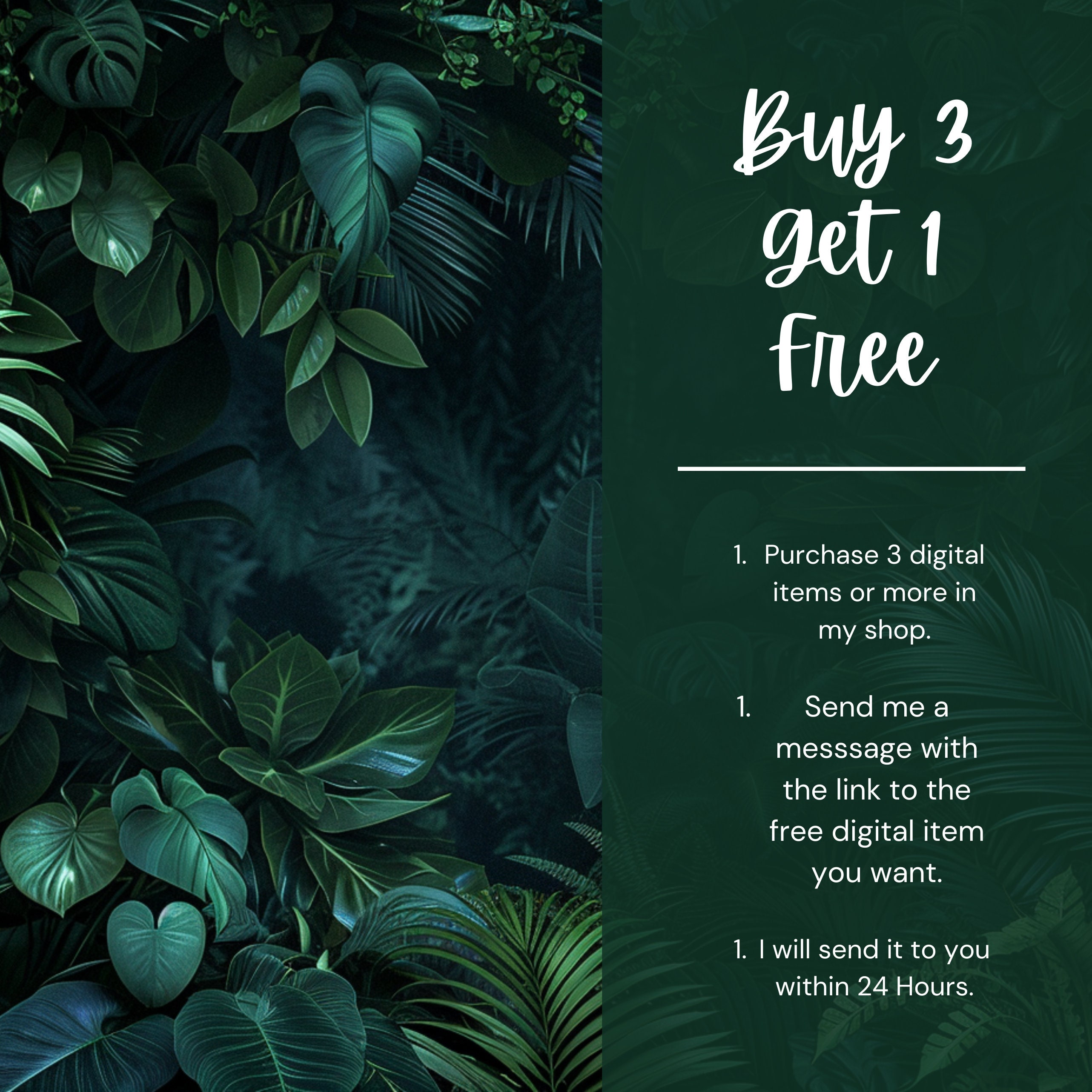 Tropical Jungle Safari Digital Backdrop, Photo Editing Overlays (60 ...