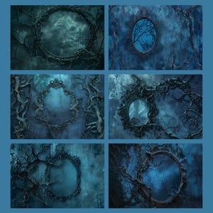 Mystery Frame Witch Backdrop , Fairytale Hintergrund, Portrait ...