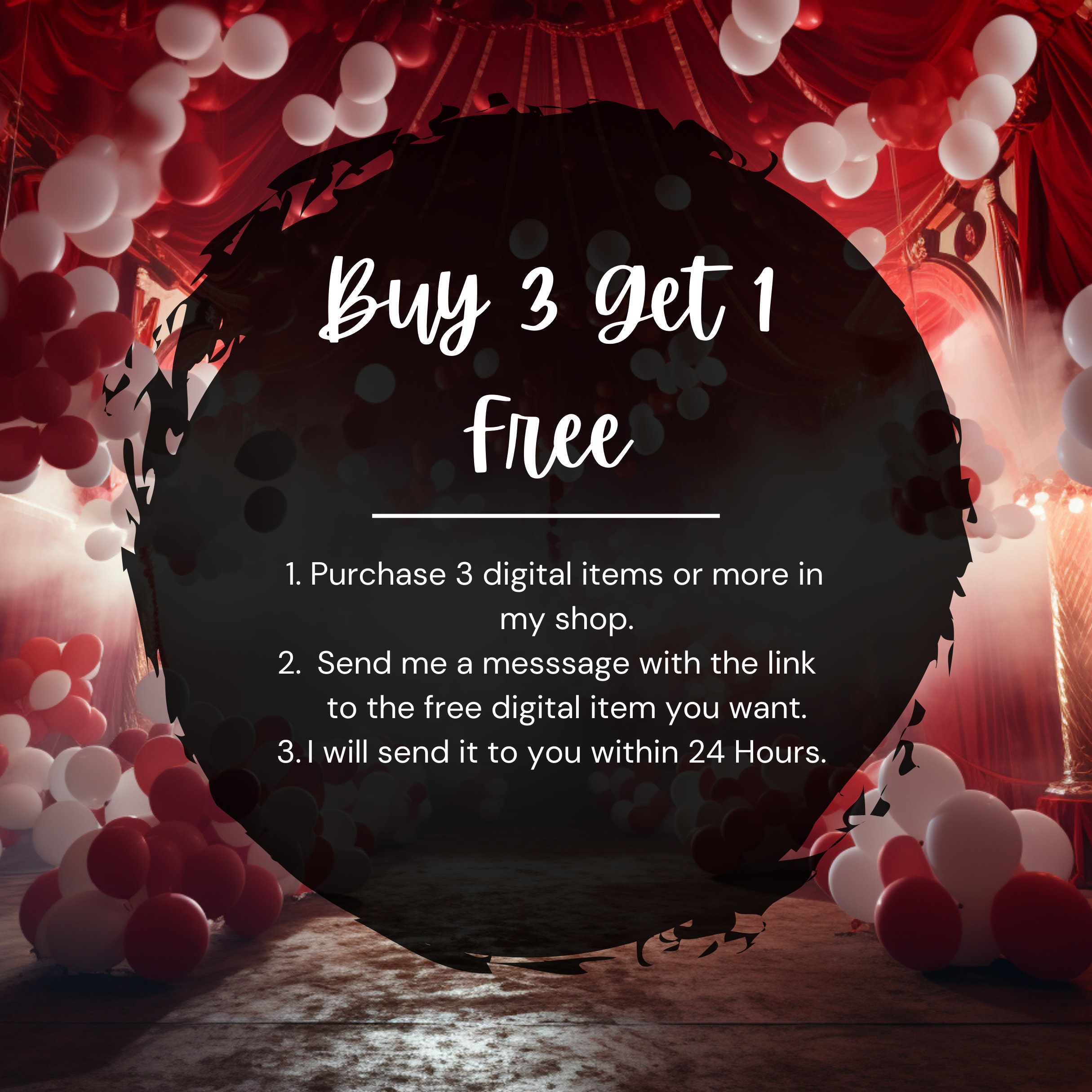 Circus Fine Art Backdrop for Photo Editing, Circus Stage Backdrop ...