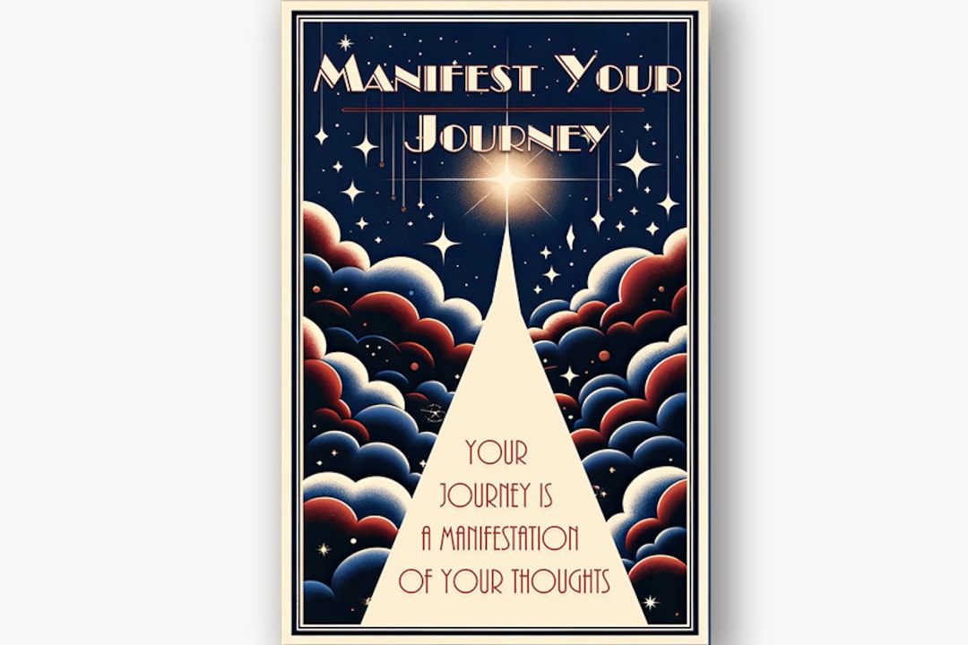 Universal Laws Featuring "law of Action" Manifest Poster | Deep Red ...