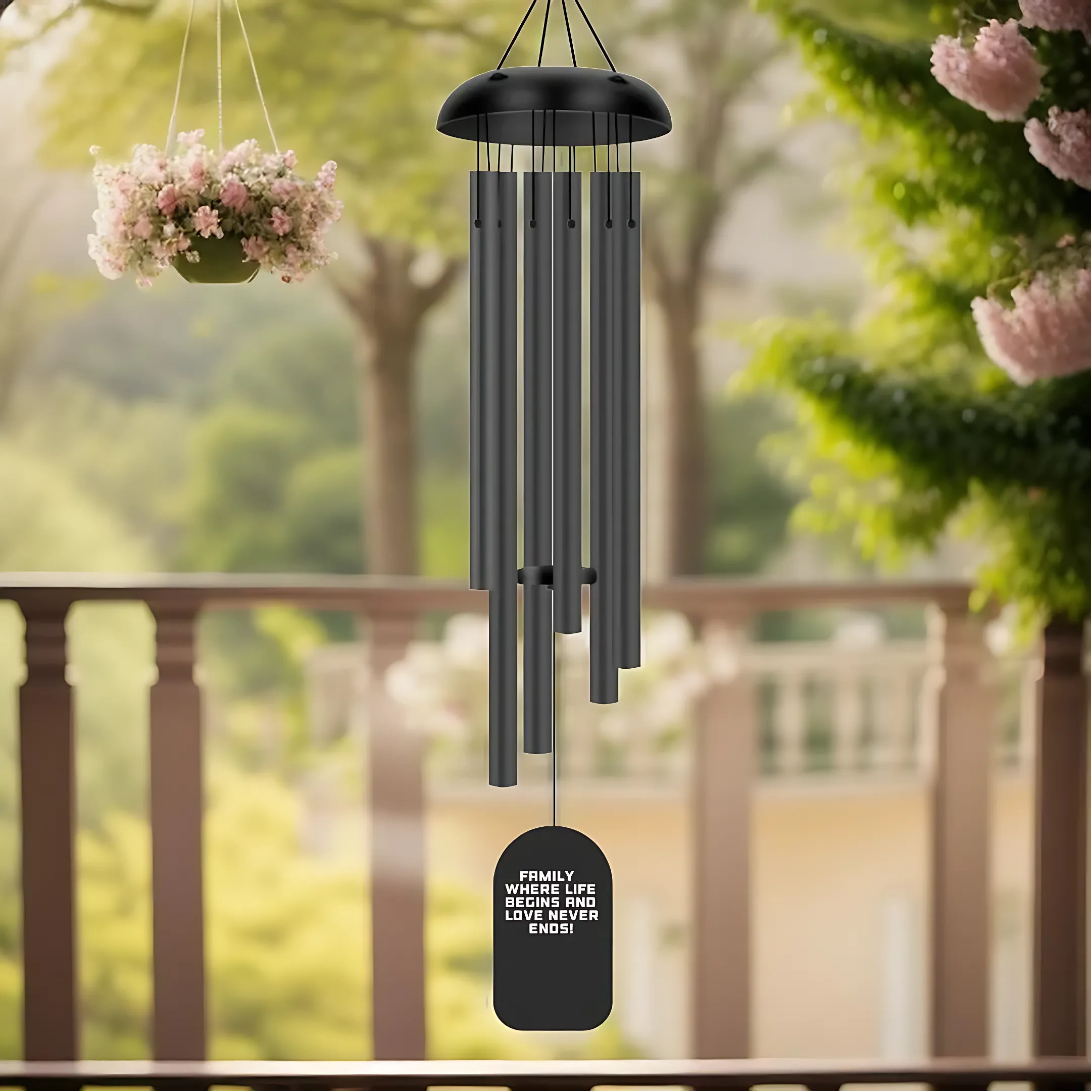 Customize Wind Chime Custom Wind Chime Personalized Wind Chime Family ...