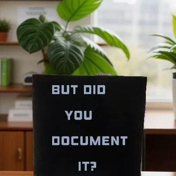 But Did You Document It Office Sign - Etsy