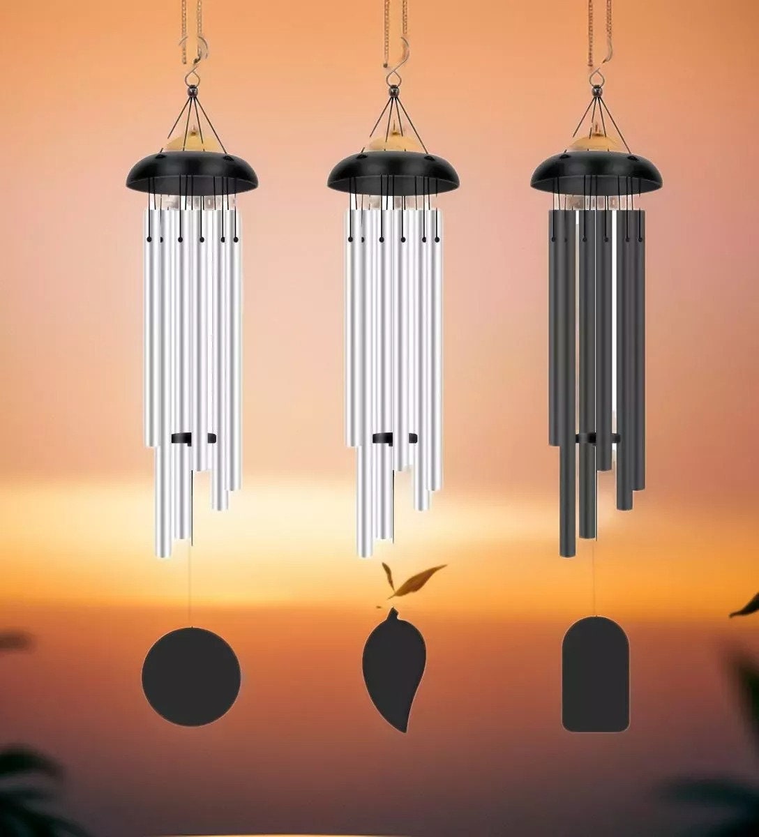 In Loving Memory Wind Chimes Outdoor Wind Chimes Hanging Bells - Etsy