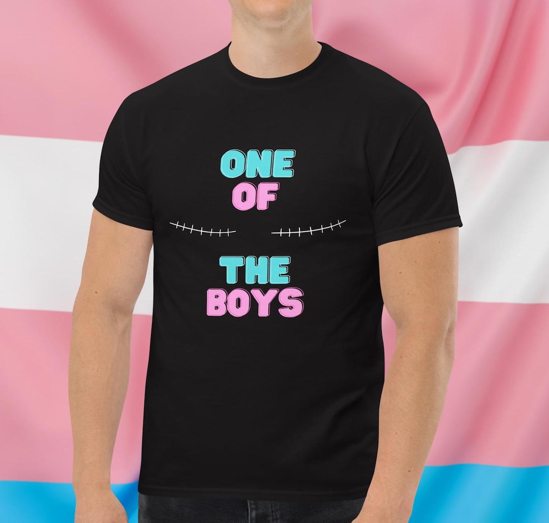 Trans Man Pride Tshirt Top Surgery T-shirt Male Transgender Tshirt ...