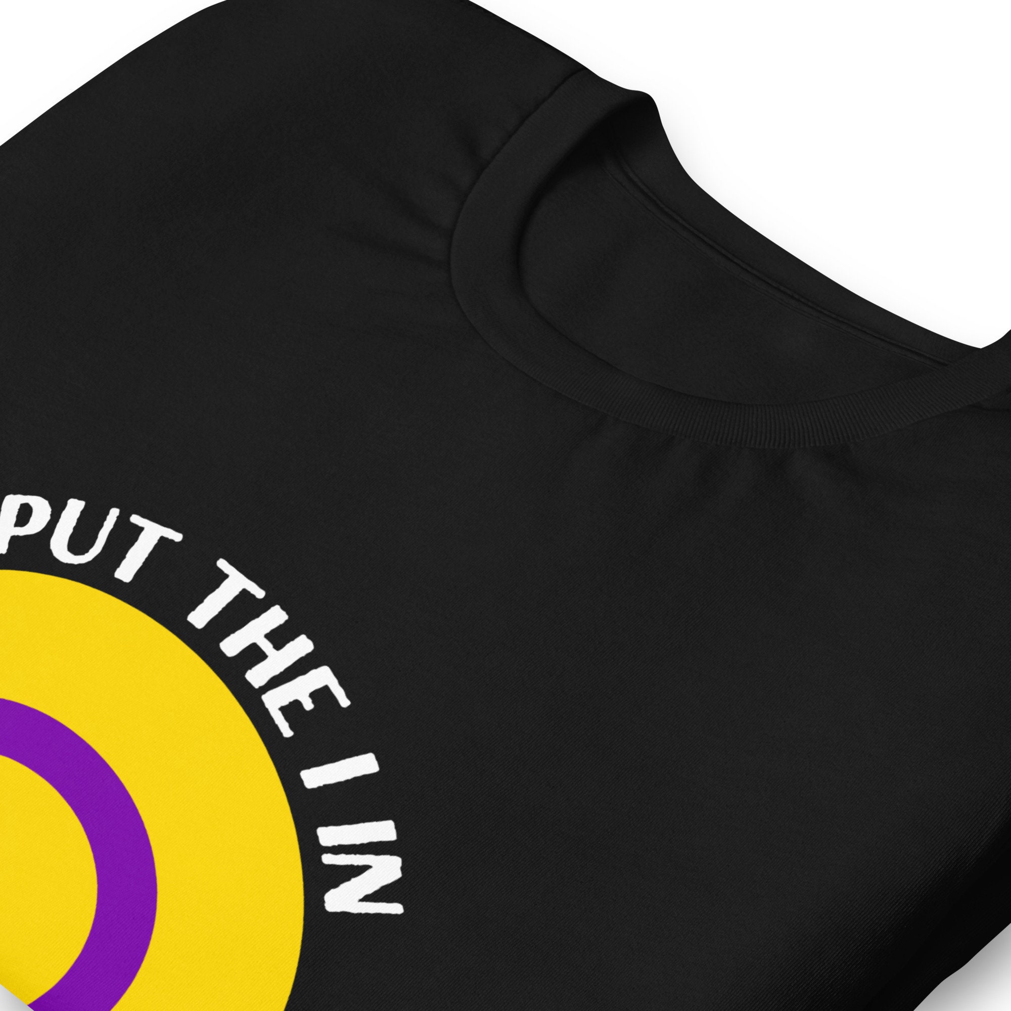 Intersex Pride T-shirt LGBTQIA Community Tshirt Gay Orientation T Shirt ...