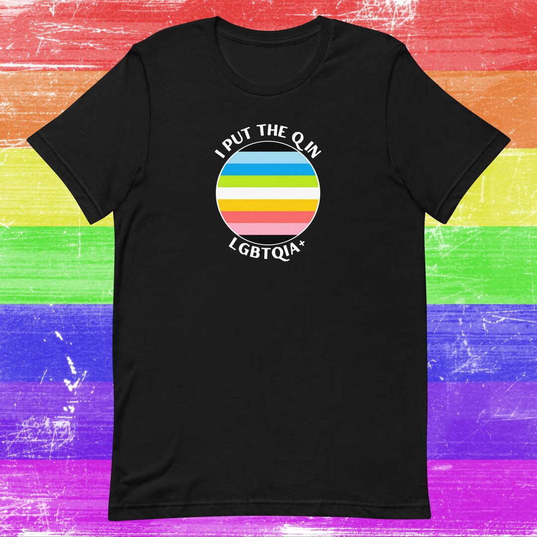 Queer Pride T-shirt LGBTQIA Community Tshirt Gay Orientation Shirt ...