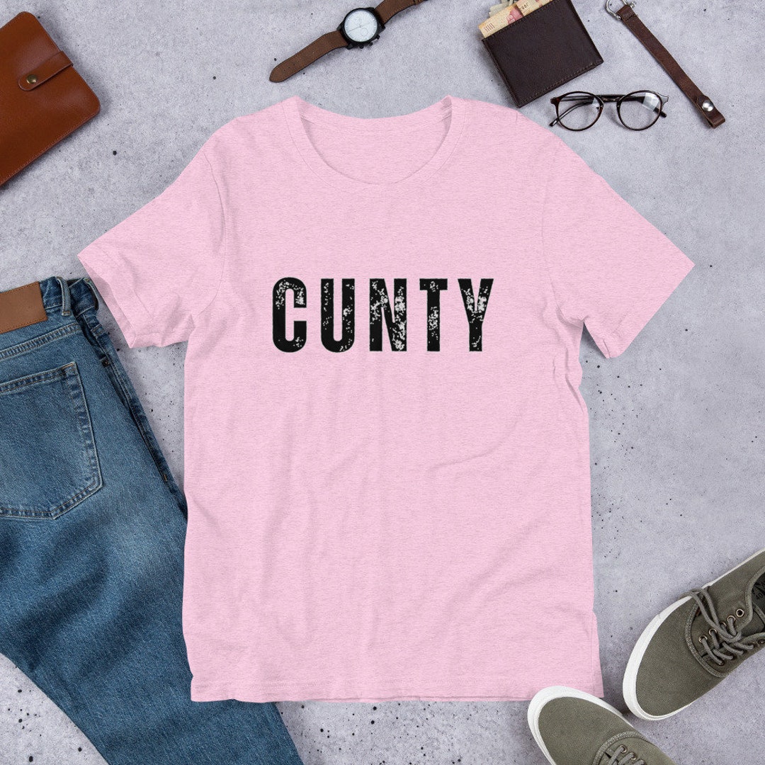 Funny Cunty T-shirt Inappropriate Shirt Fierce Drag Queen Tshirt Funny ...