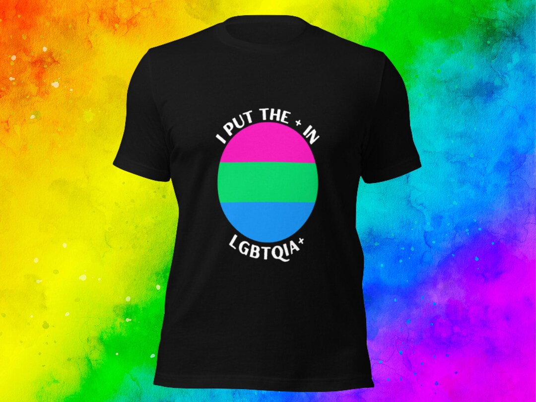 Polysexual Pride T-shirt Poly LGBTQIA Community Tshirt LGBT Identity ...