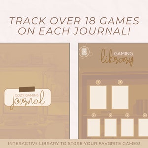 Gaming Journal Mega Bundle, Game Tracker, Gaming Organizer, Video Game ...