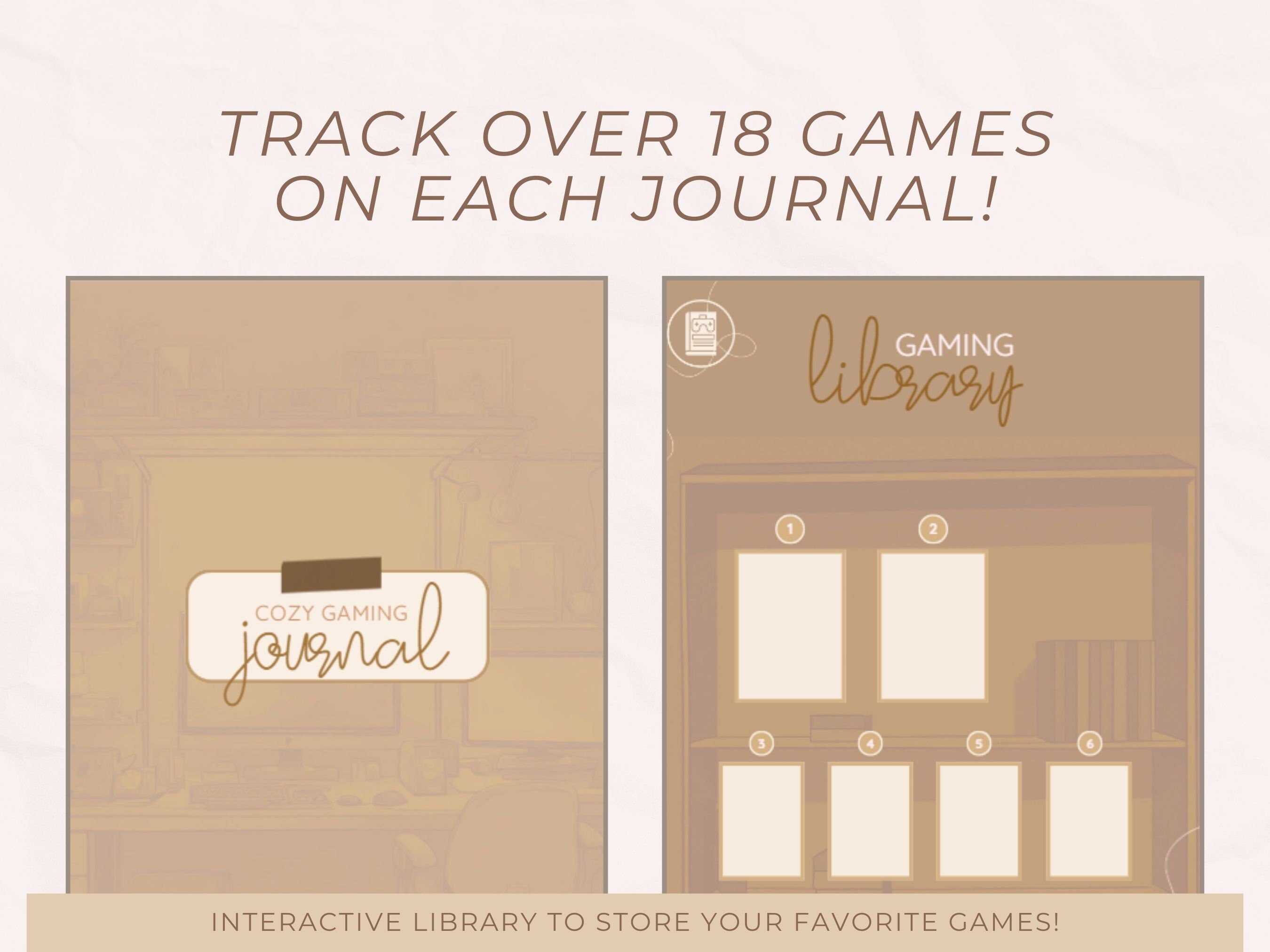 Gaming Journal Mega Bundle, Game Tracker, Gaming Organizer, Video Game ...