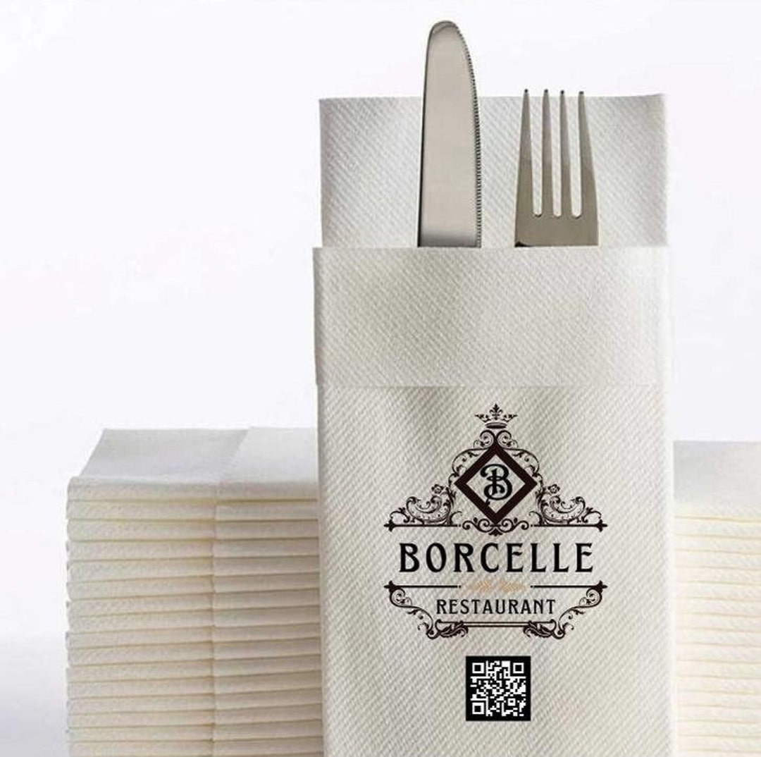 Personalized Napkins, Custom Logo or Monogram, Dining Decoration ...