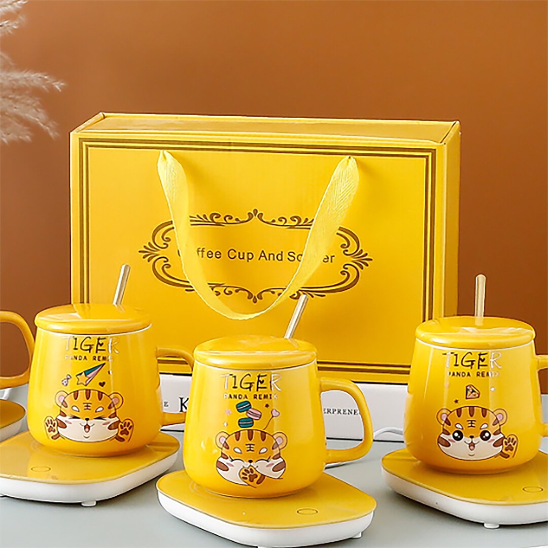 55 Degree Constant Temperature Ceramic Mug Gift Box Set - Etsy