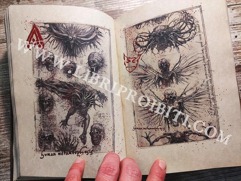 NECRONOMICON Evil Dead Handmade - Medieval Style Cover - the Book of ...