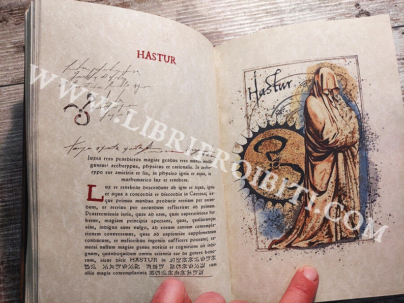NECRONOMICON Evil Dead Handmade - Medieval Style Cover - the Book of ...