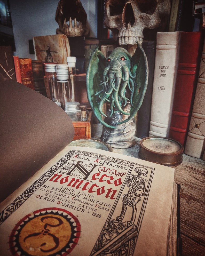 NECRONOMICON Evil Dead Handmade - Medieval Style Cover - the Book of ...