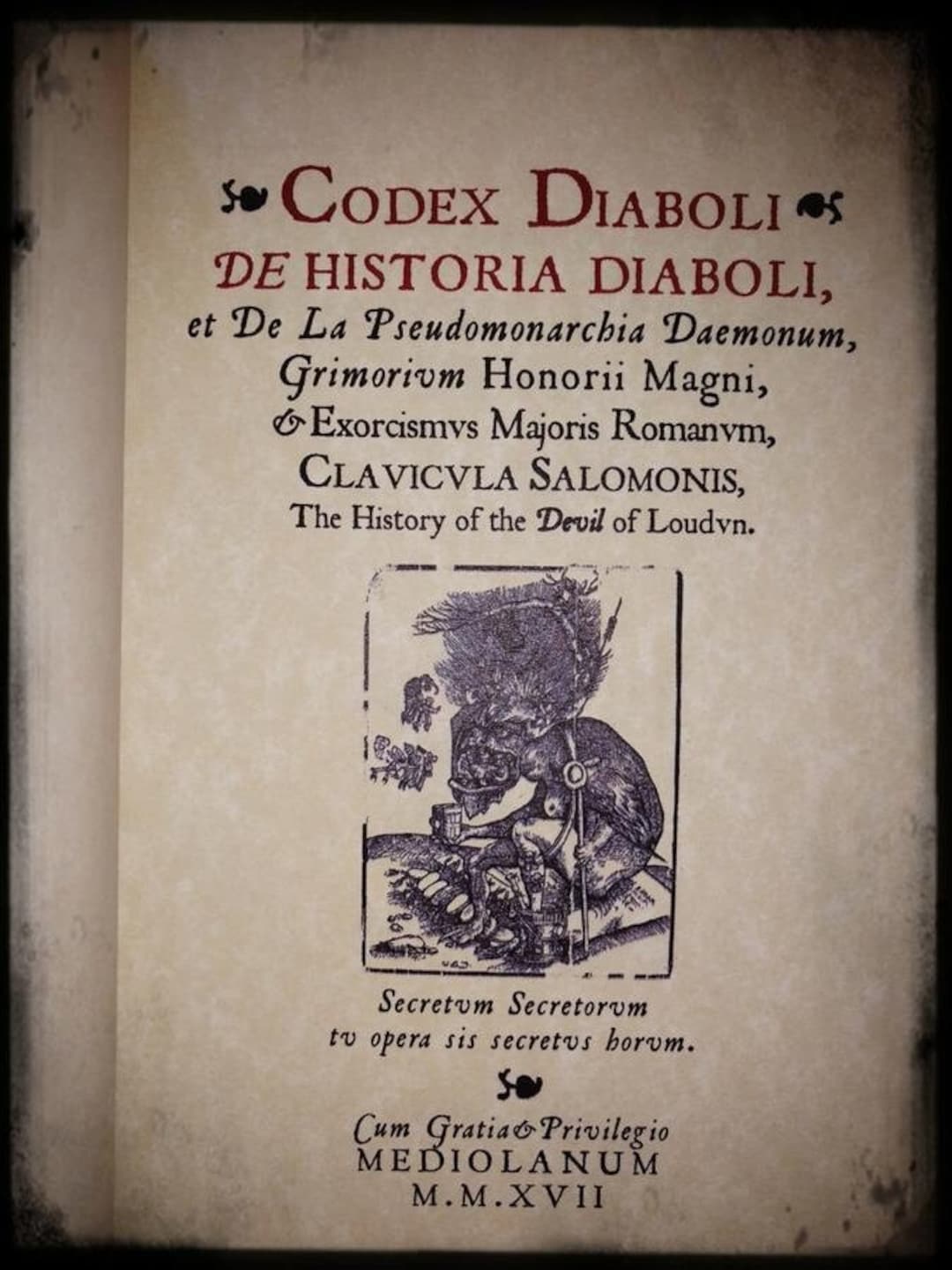 CODEX DIABOLI the Devil's Book 5 Books in One About the Devil ...