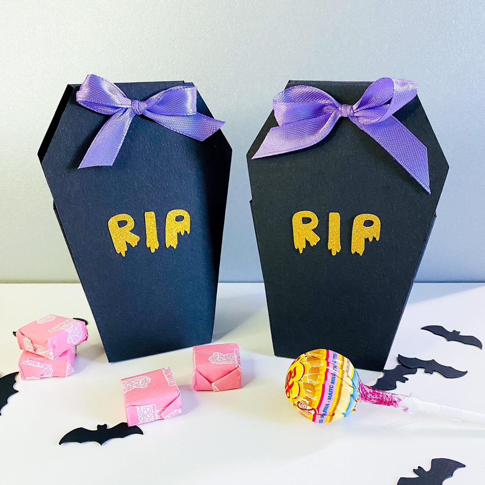 Coffin Candy Box, Party Favors Casket Sweets Box, Halloween Trick Treat ...