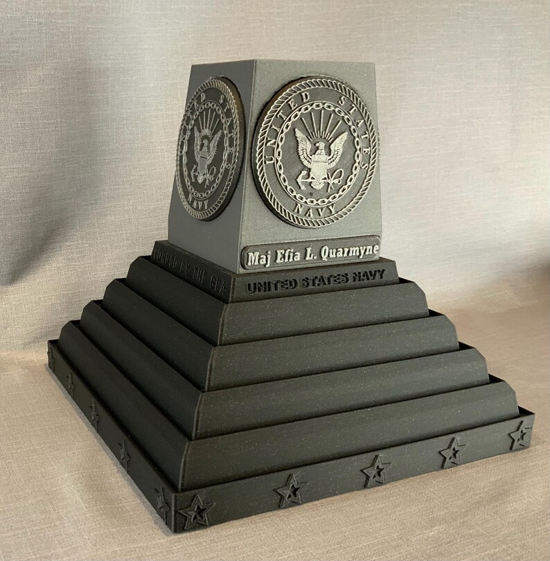 U.S Navy Seal Pyramid Coin Holder - Etsy