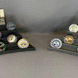 Concaved Coin Holder With Business Card Insert - Etsy