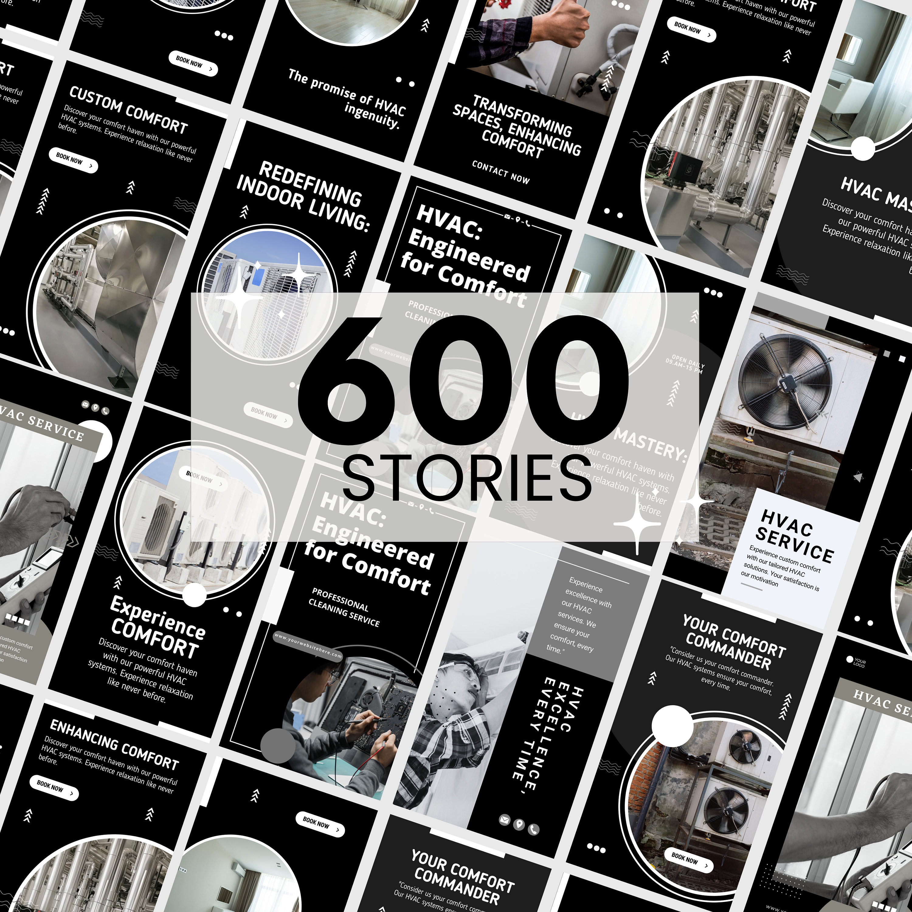 HVAC Social Media Posts | HVAC Instagram | Air Conditioning | Canva ...