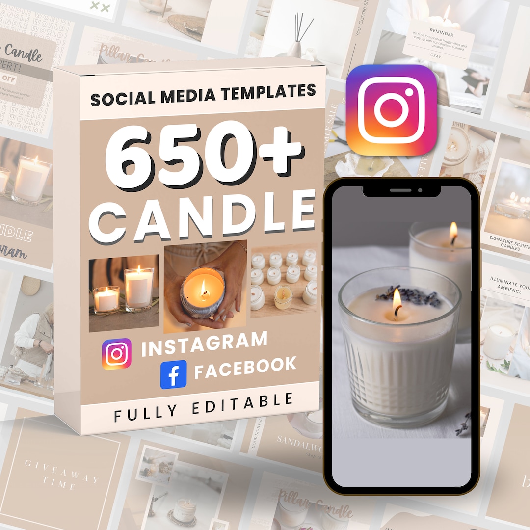 Candle Instagram Post | Candle Making Instagram | Candle Instagram ...