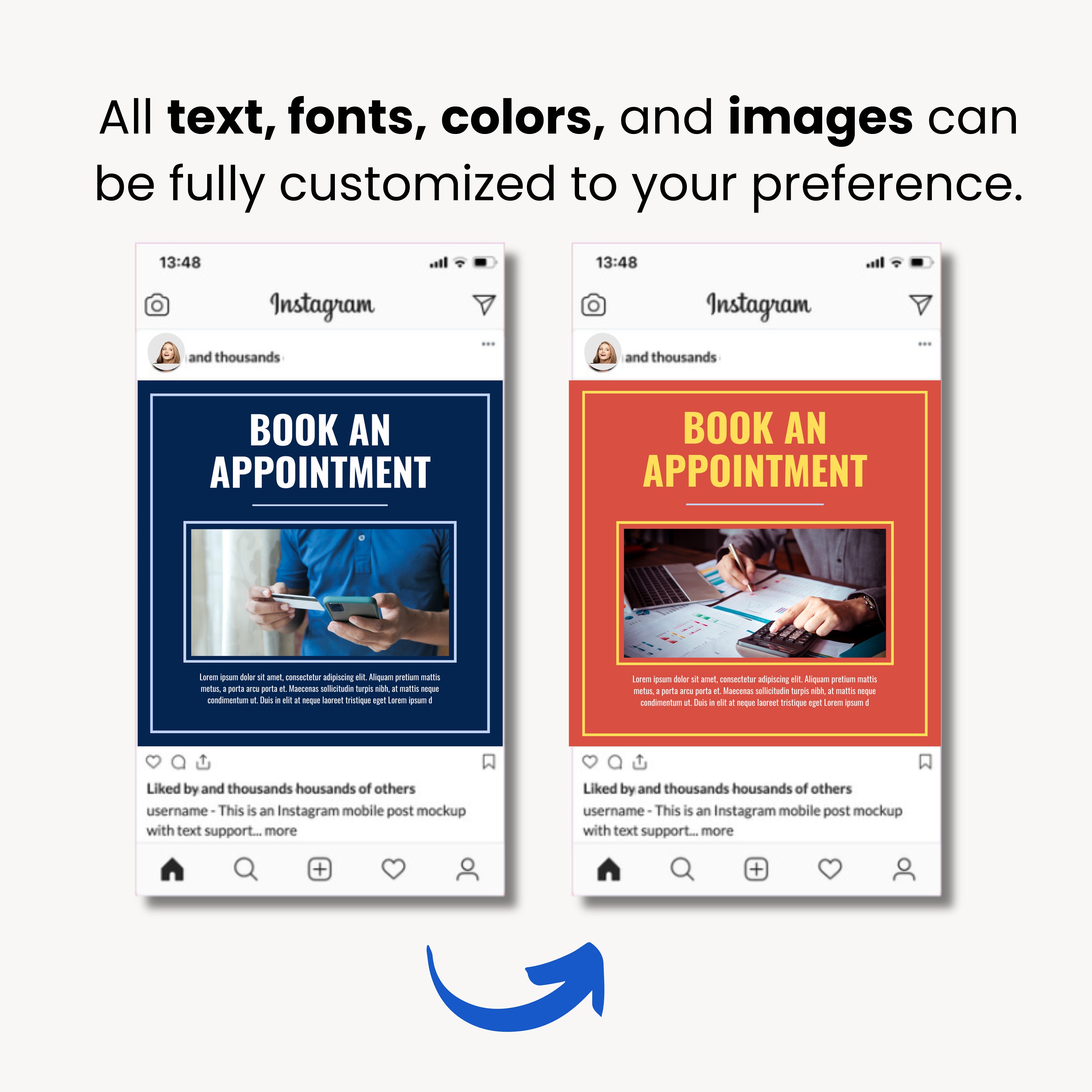 Banking Social Media | Banking Social Media Templates | Instagram Post ...