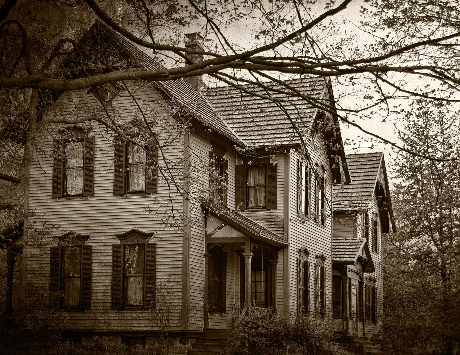 Spooky Haunted House Bundle, Halloween - Etsy