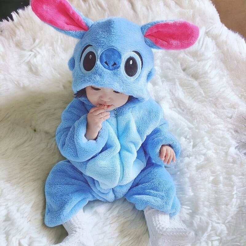 STITCH Halloween Baby Costume Lilo&stitch Clothing Warm - Etsy